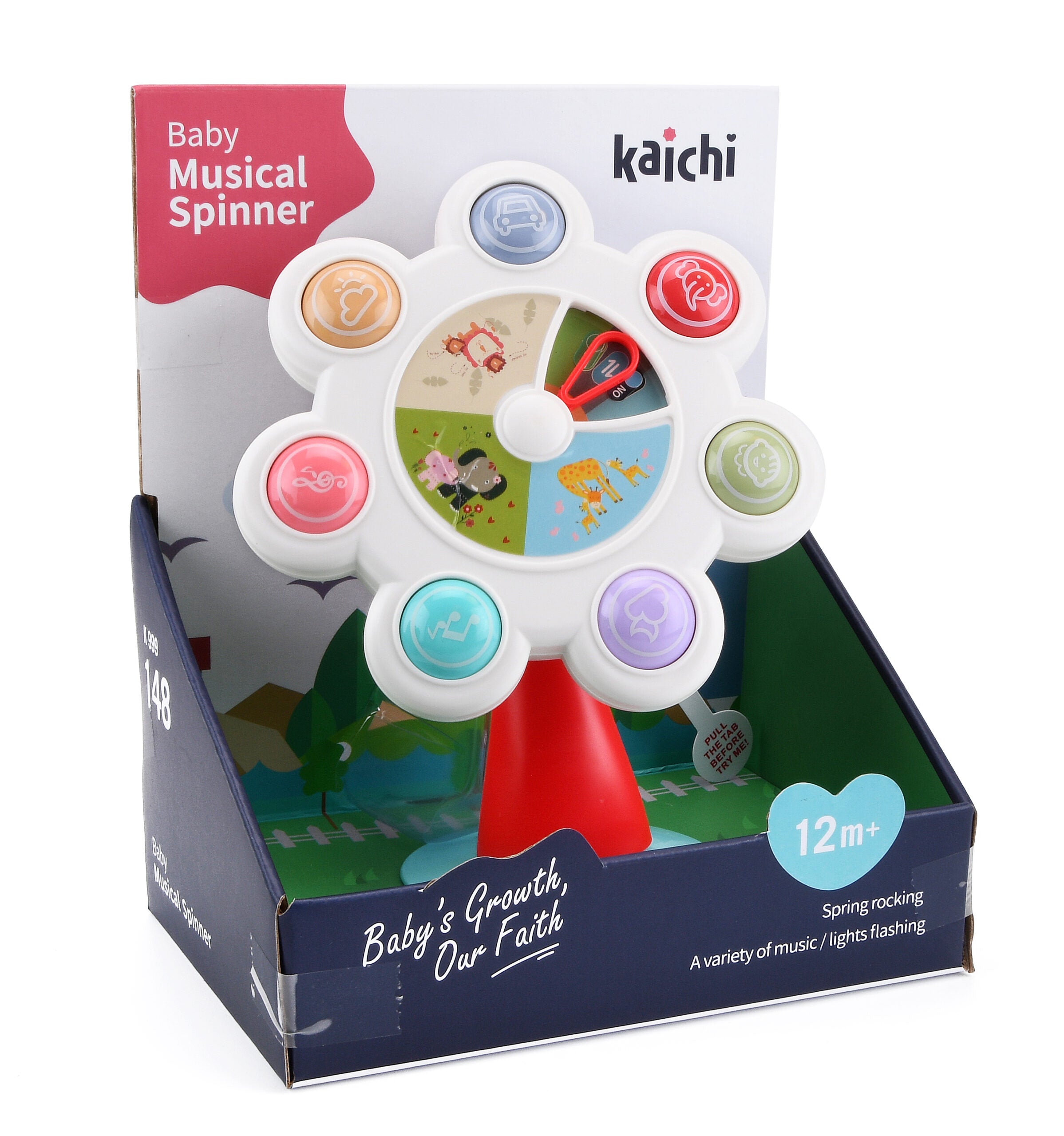 Kaichi Baby Musical Spinner | Brandonvale Pharmacy | Ireland