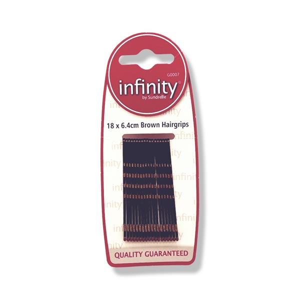 Infinity 18 Long Brown Clips | Brandonvale Pharmacy | Ireland