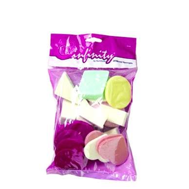 Infinity 24 Mixed Cosmetic Sponges | Brandonvale Pharmacy | Ireland